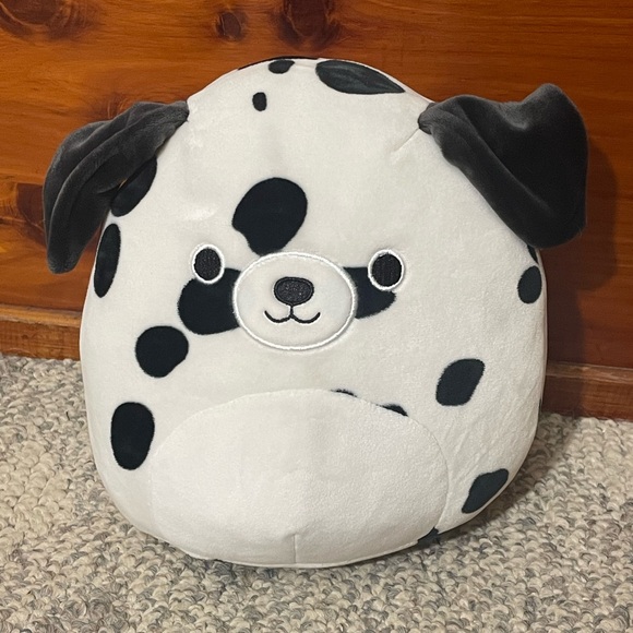 Squishmallows | Toys | Rare Dustin The Dalmatian Squishmallow 8 Dog ...